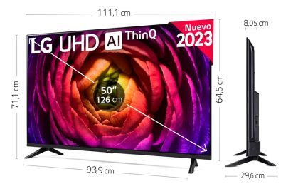 LG 50UR73006LA | Opiniones del modelo 4K con webOS 23