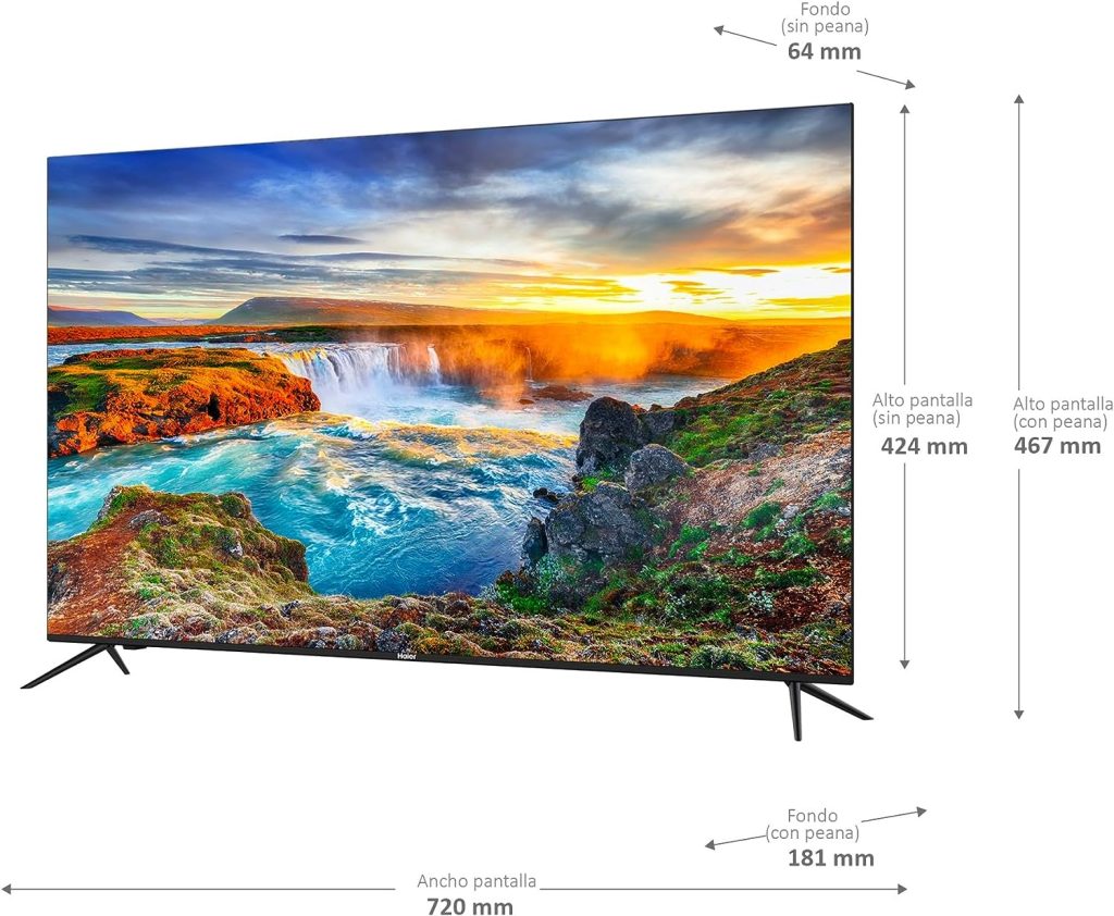 Haier H32K702FG | Análisis del 32" con Full HD Android