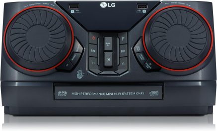 LG XBOOM CK43: Opiniones del equipo sonido con 300W