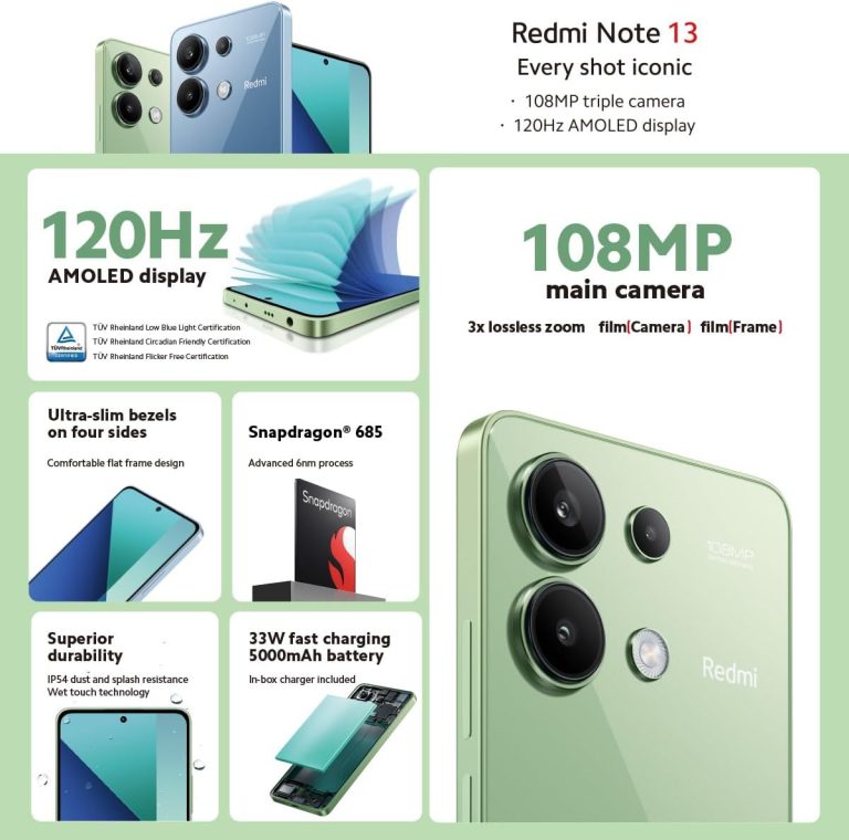 Xiaomi Redmi Note 13 5G | Opiniones y Análisis del 120Hz